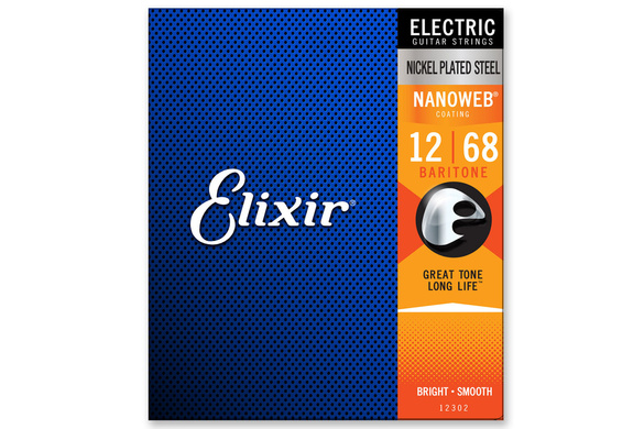 ELIXIR 12302 Nanoweb struny do gitary elektrycznej 12-68