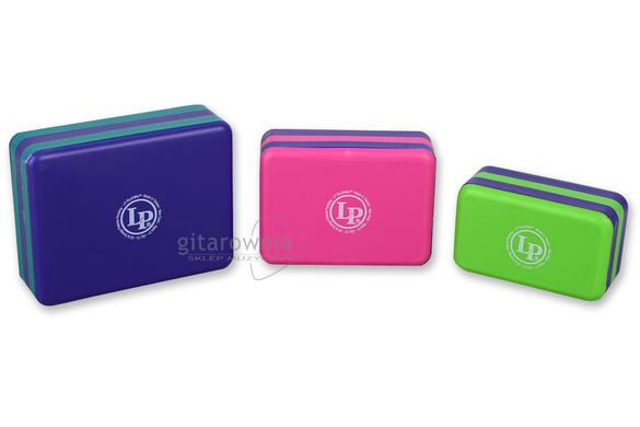 LP LPR070 Box Shakers Zestaw trzech shakerów w kształcie ...